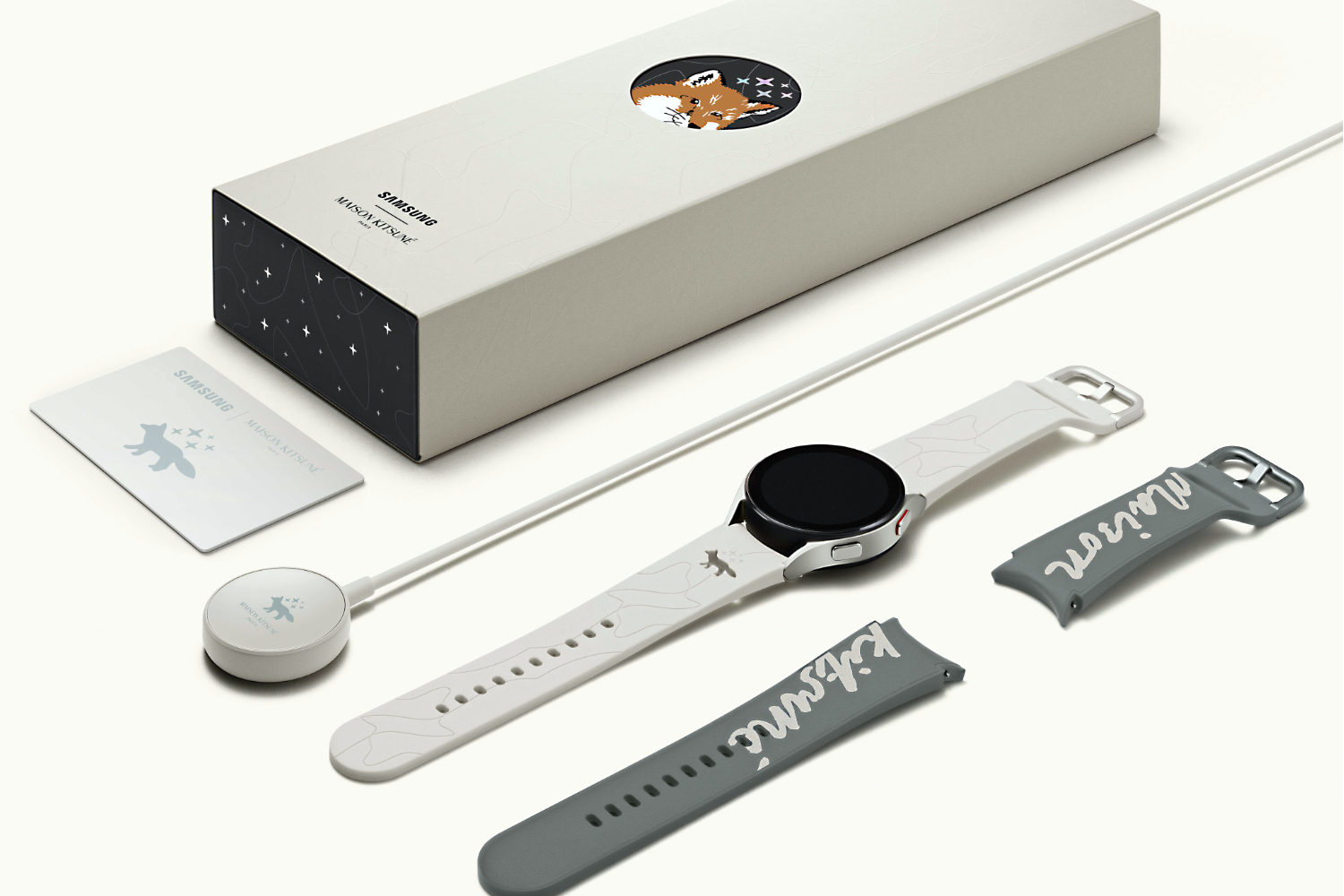 Samsung y Maison Kitsuné presentan la edición especial de Galaxy Watch4 ...