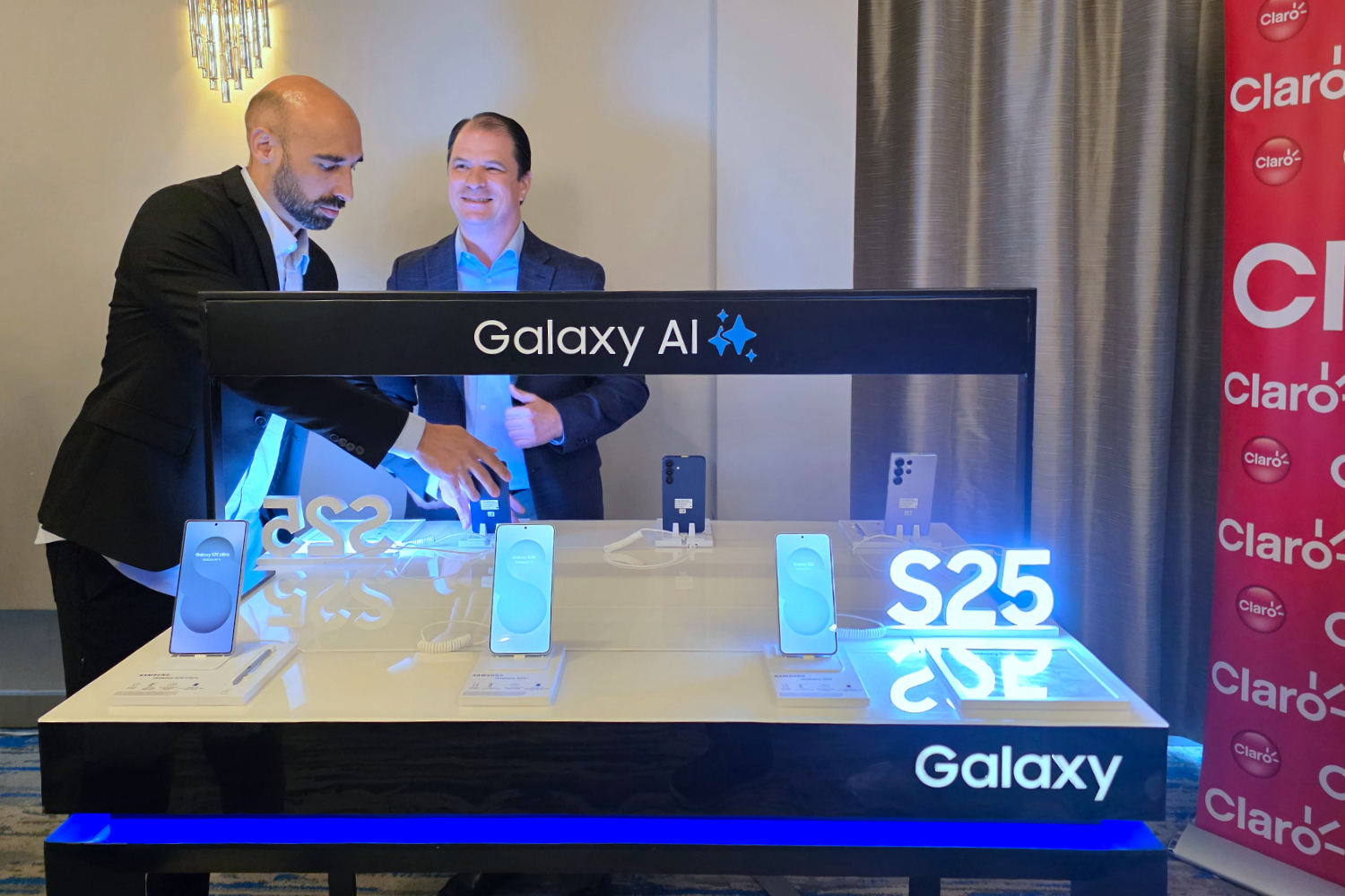 Claro y Samsung presentan nueva serie Galaxy S25 con Galaxy AI en Puerto Rico - James Lynn ...